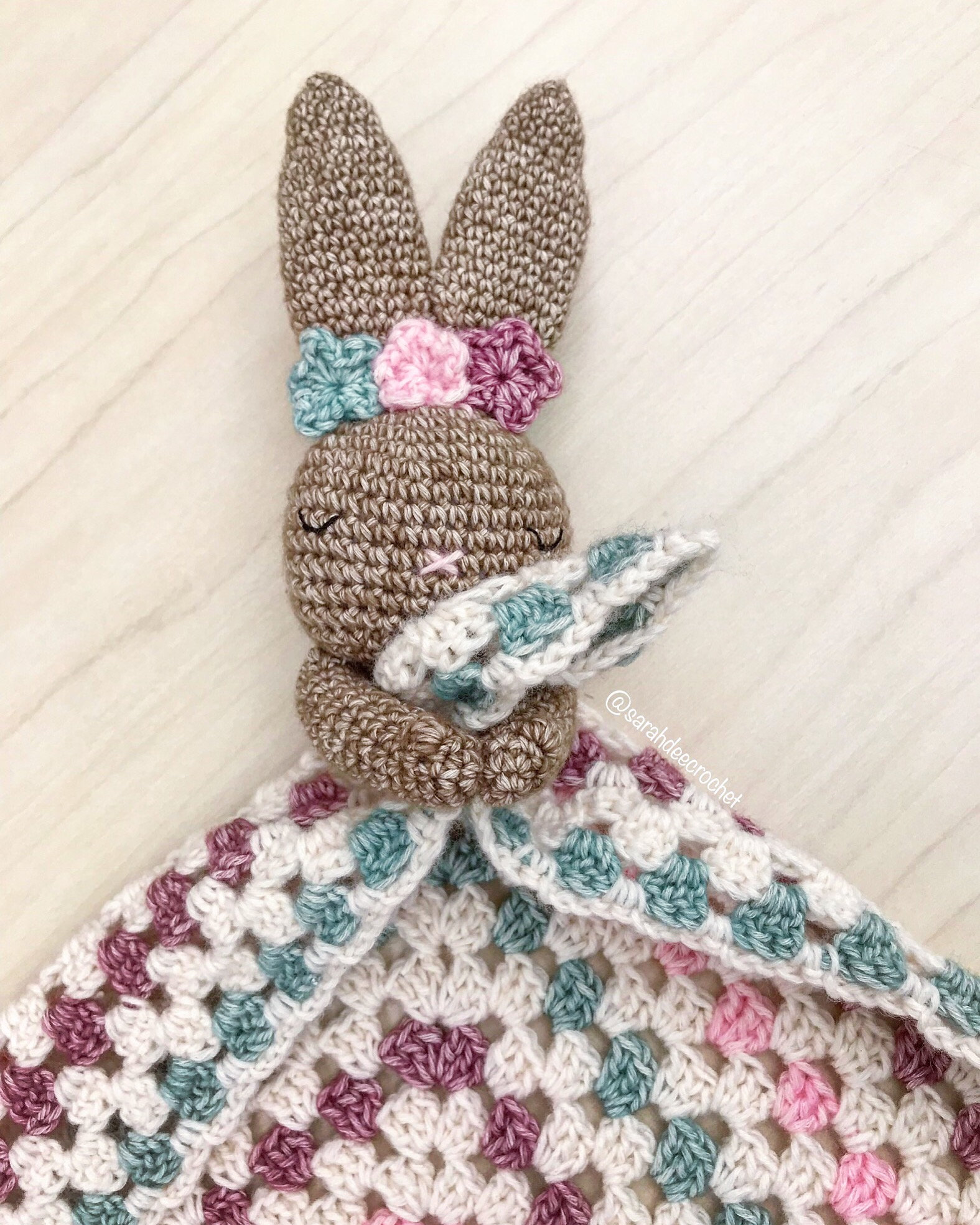 Mimi the Bunny Comforter Crochet Amigurumi Pattern - Etsy