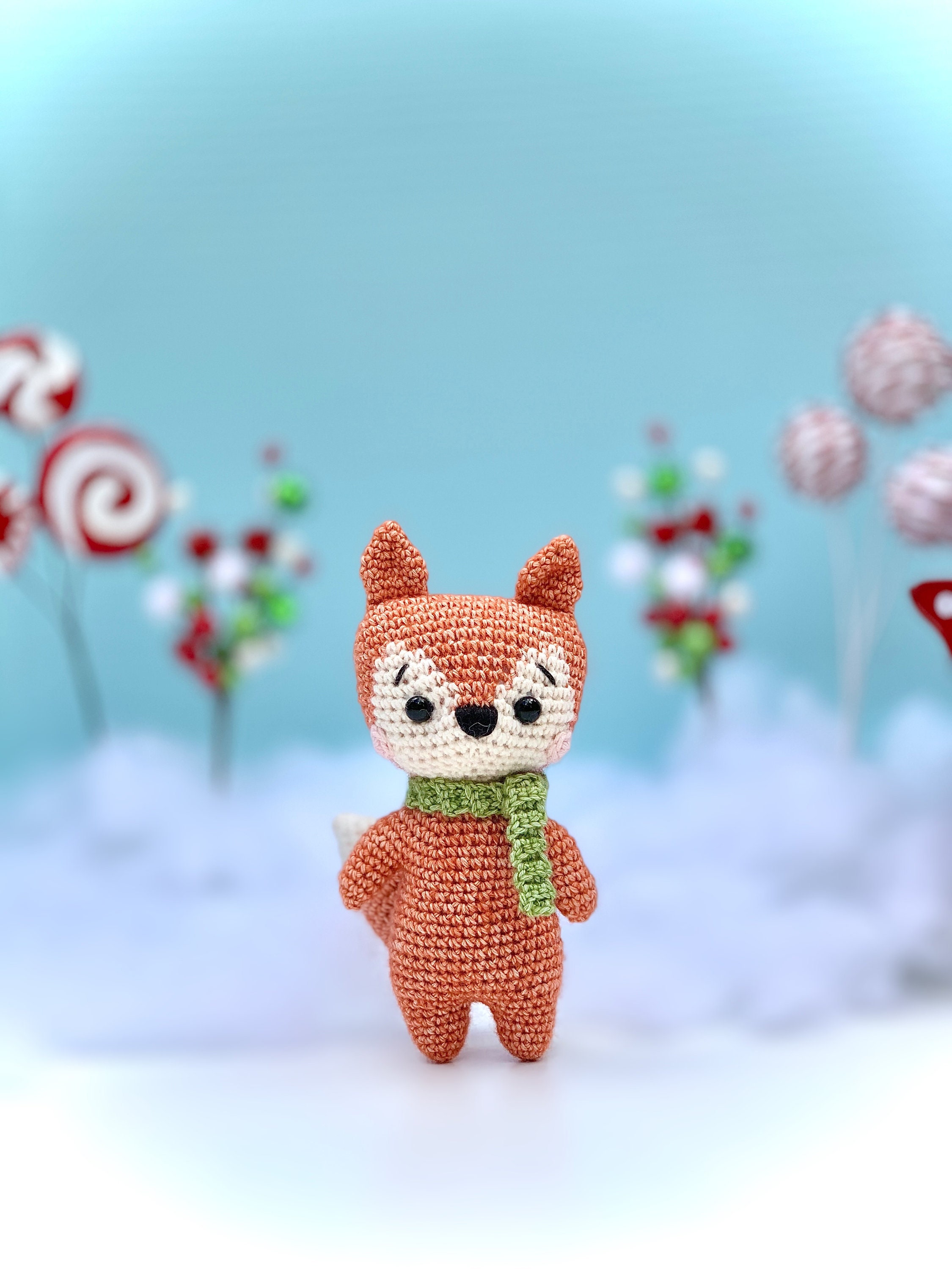 Oliver the Fox Amigurumi Crochet Pattern - Etsy