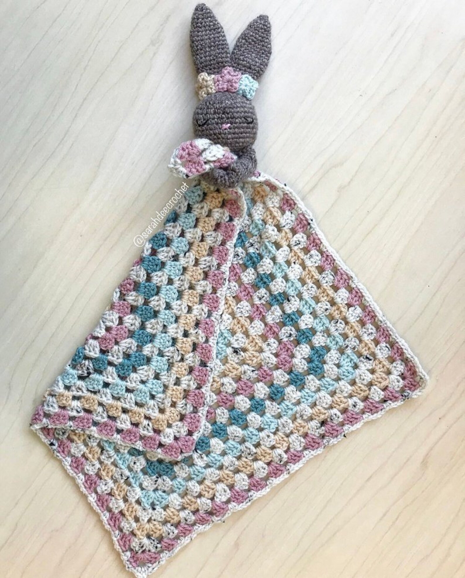 Mimi the Bunny Comforter Crochet Amigurumi Pattern - Etsy