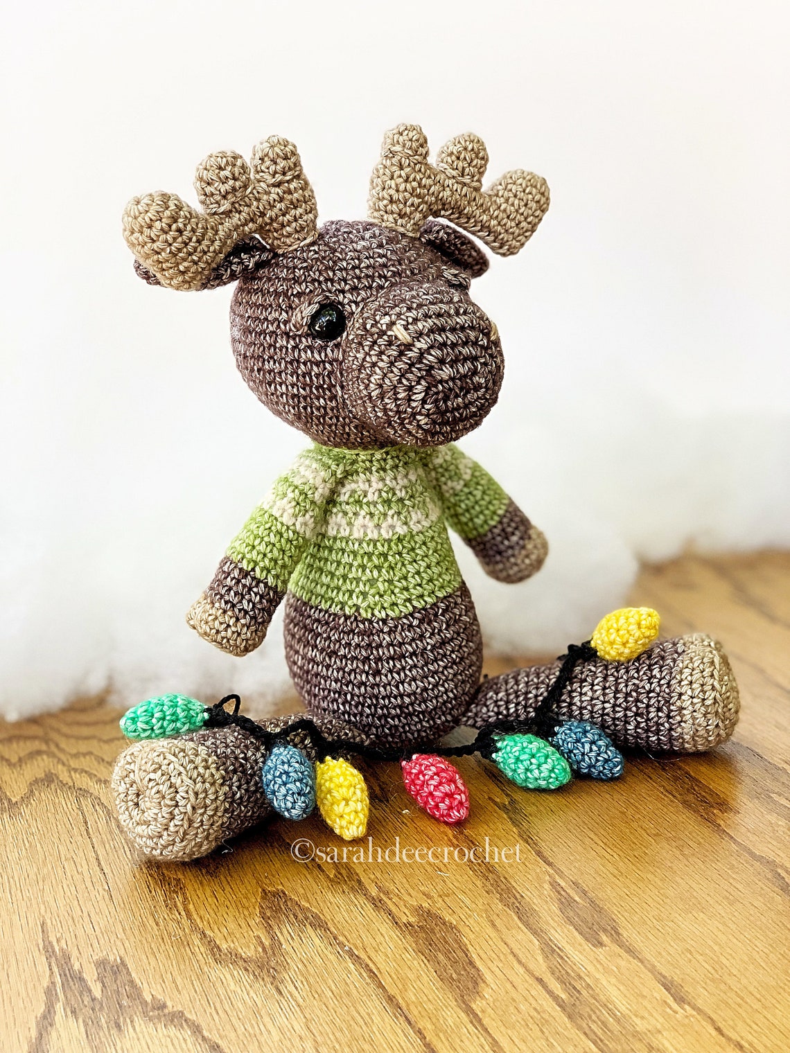 Hoss the Moose Amigurumi Crochet Pattern - Etsy