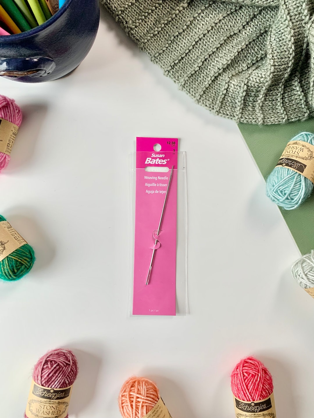 One Susan Bates 5inch(12.5cm) Weaving Needle - Etsy