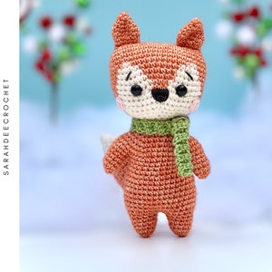 Oliver the Fox Amigurumi Crochet Pattern - Etsy