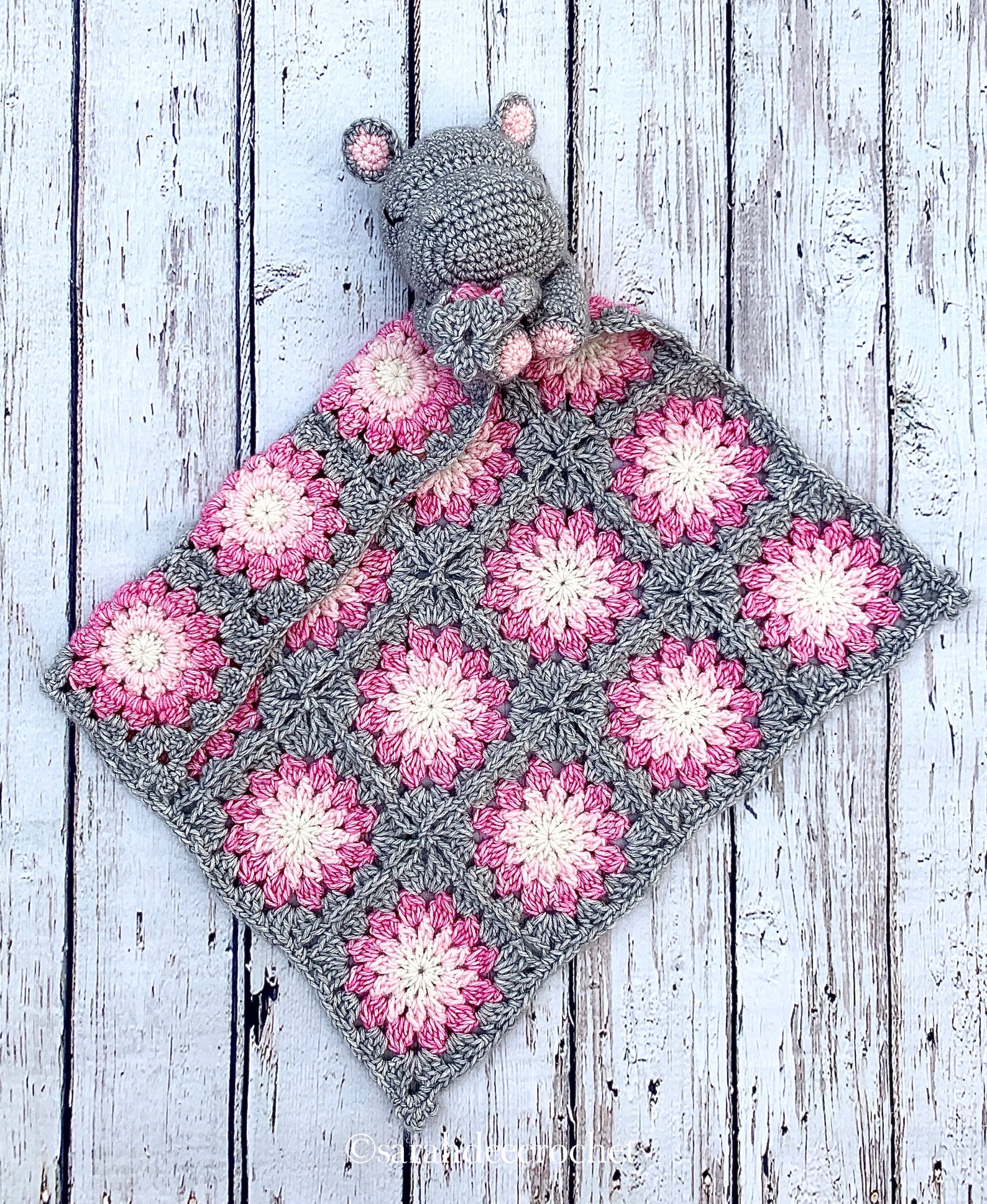 Safari Lovey Crochet Pattern Pack - Hans the Elephant - Hazel the Hippo ...