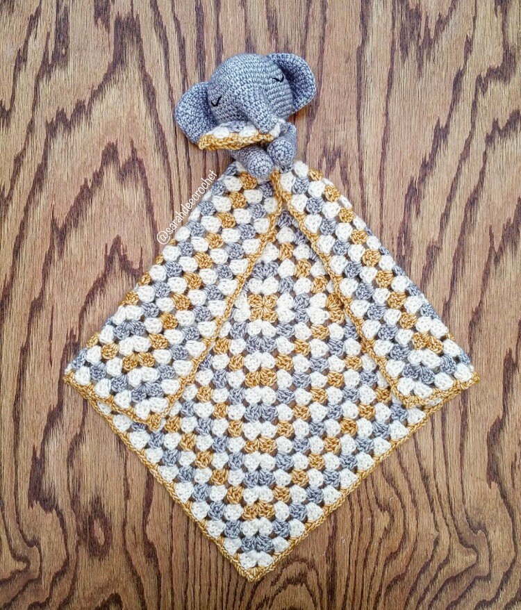 Safari Lovey Crochet Pattern Pack - Hans the Elephant - Hazel the Hippo ...