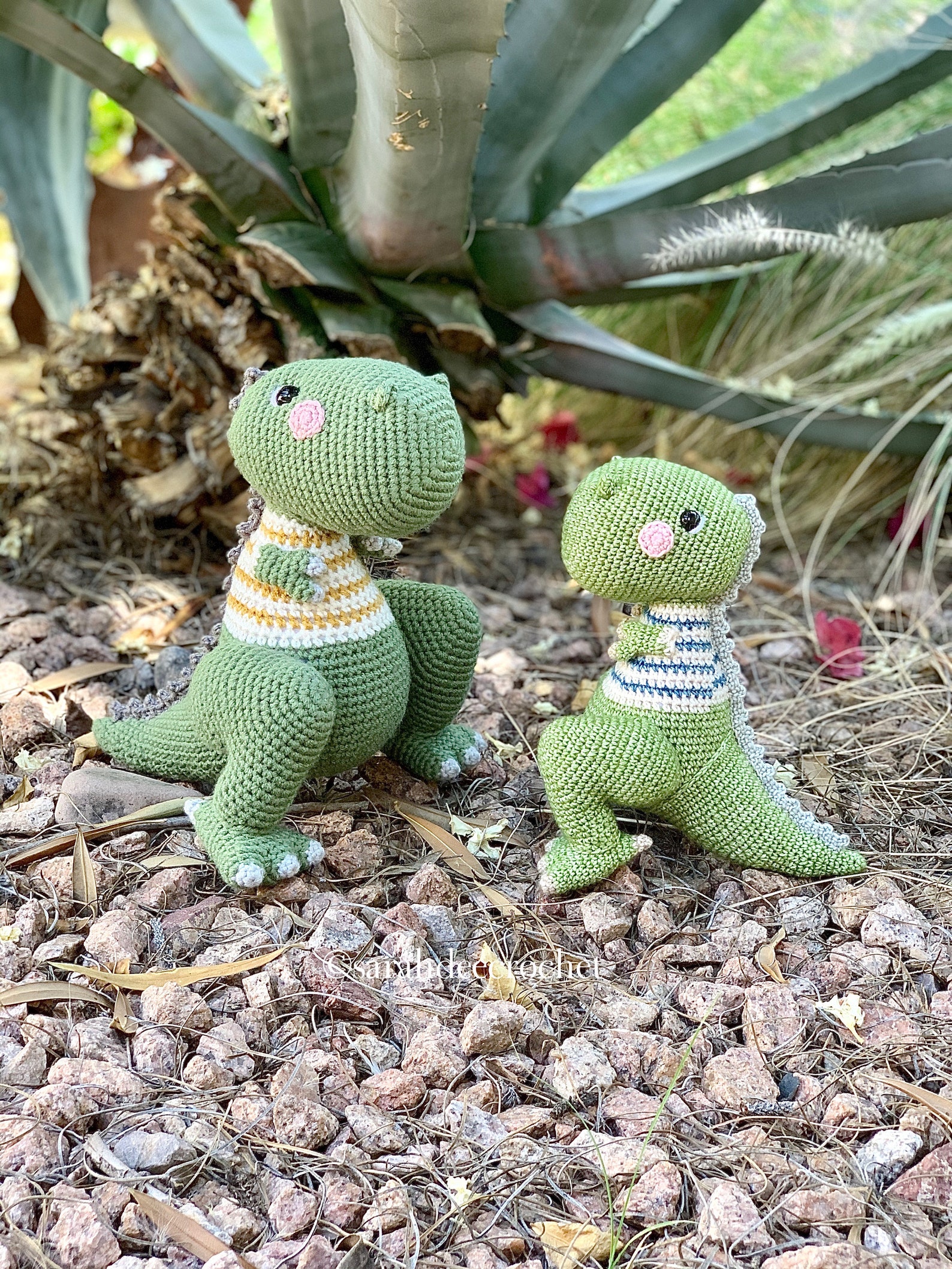 Walter T. Rex Crochet Amigurumi Dinosaur Trex Pattern | Etsy