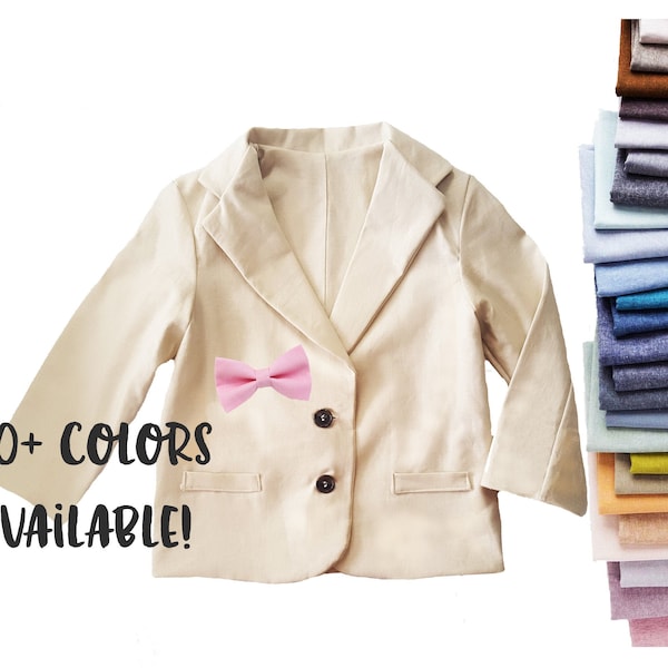 Navy Girls Blazer - Etsy