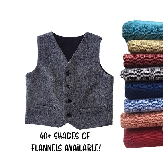 Ring Bearer Outfit Linen and Cotton Vests for Vintage - Etsy