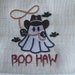 Boo Haw- A Fun Machine Embroidery Download to Stitch for Halloween - Etsy
