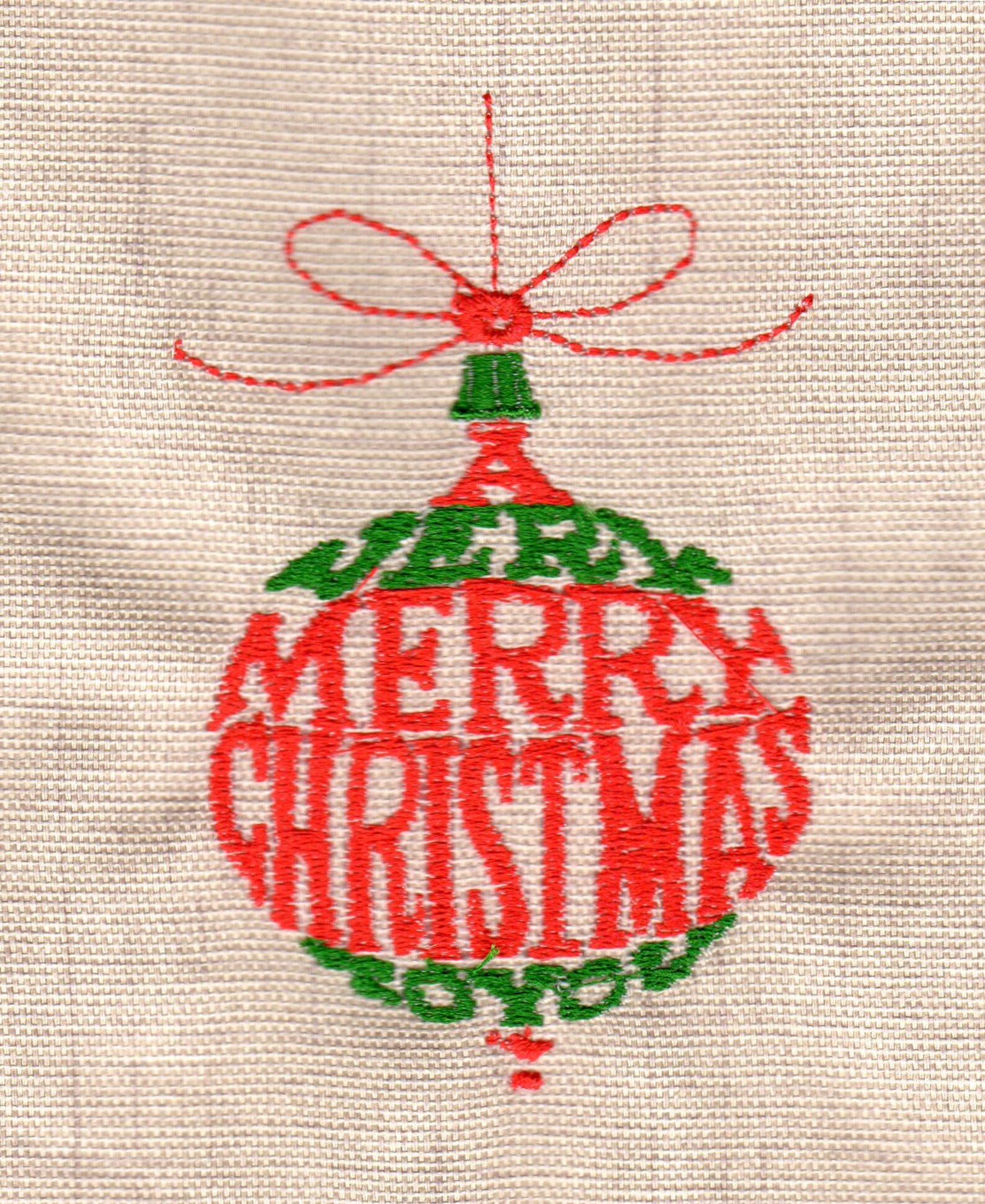 A Very Merry Christmas to You A Machine Embroidery Design - Etsy