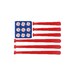 All American Baseball Flag- A Machine Embroidery Design for the ...