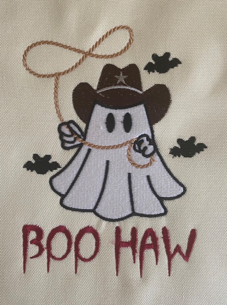Boo Haw A Fun Machine Embroidery Download to Stitch for - Etsy