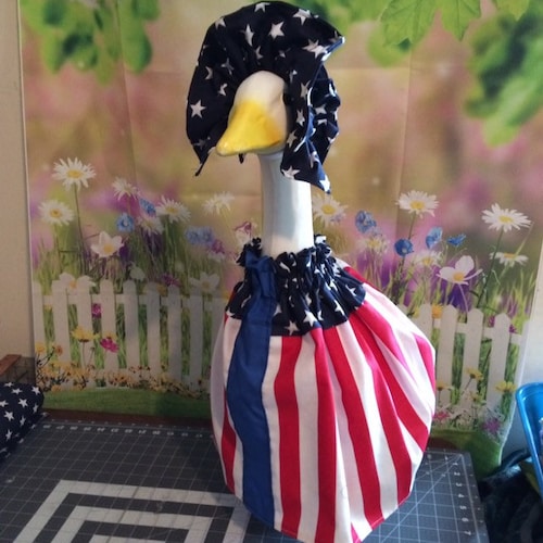 American Flag Police Blue Line Goose Outfits Goose Outfit - Etsy