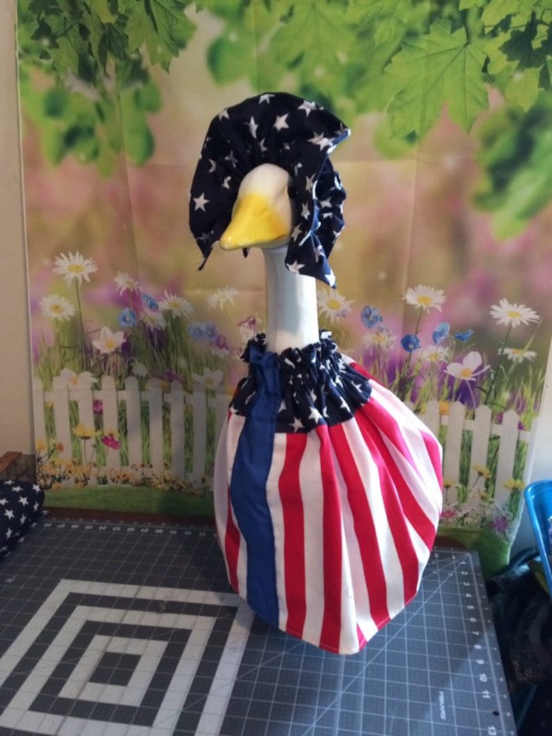 American Flag Police Blue Line Goose Outfits Goose Outfit - Etsy
