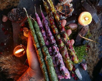 White Ritual Candles | Etsy UK