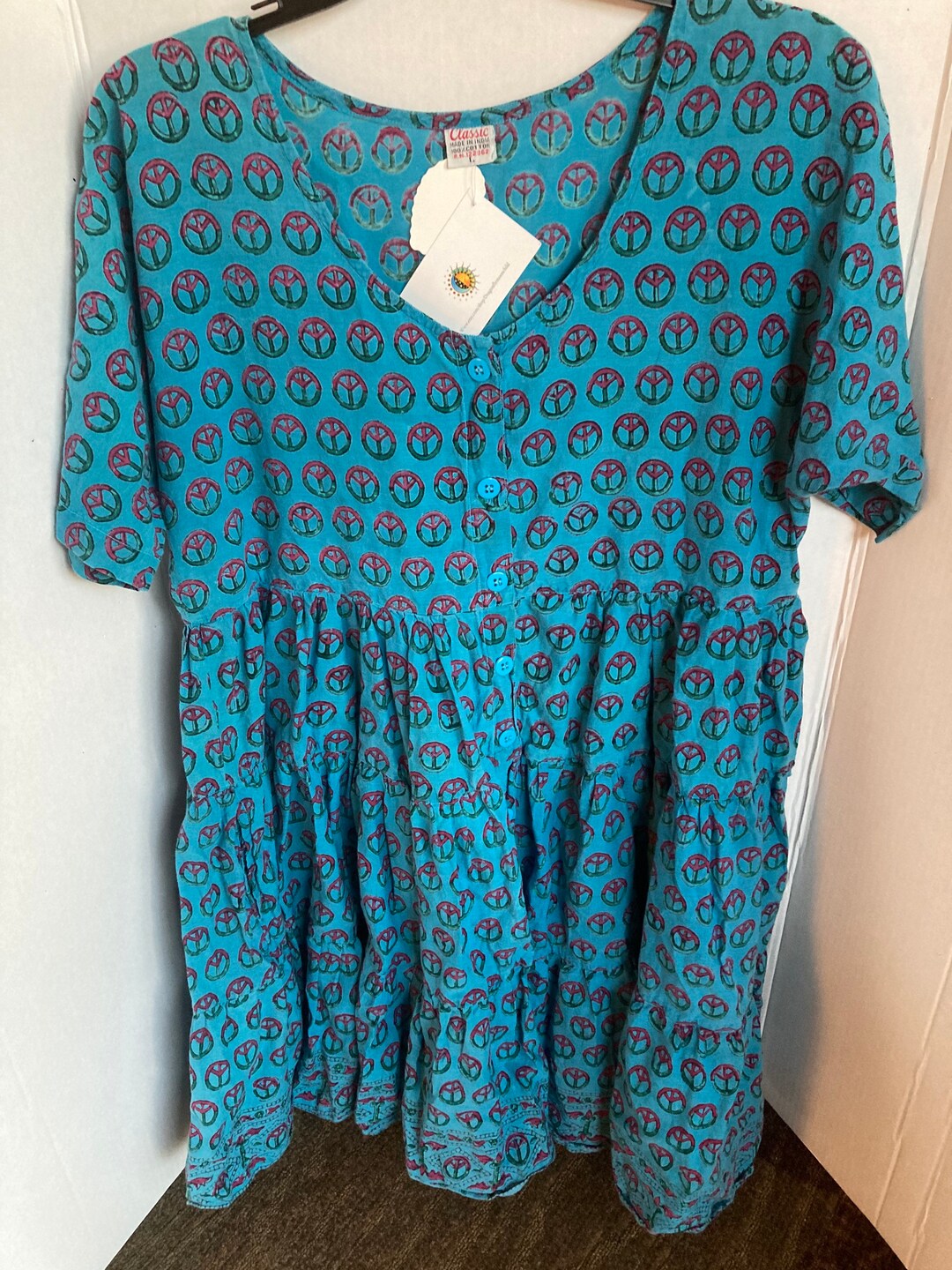 Peace Sign Dress - Etsy