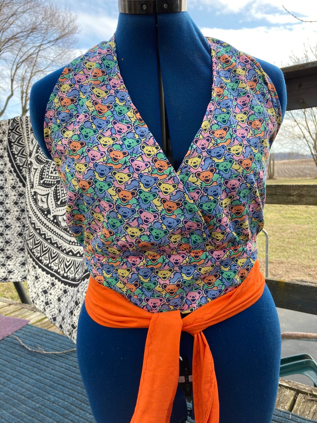 Dancing Bears and Orange - Etsy