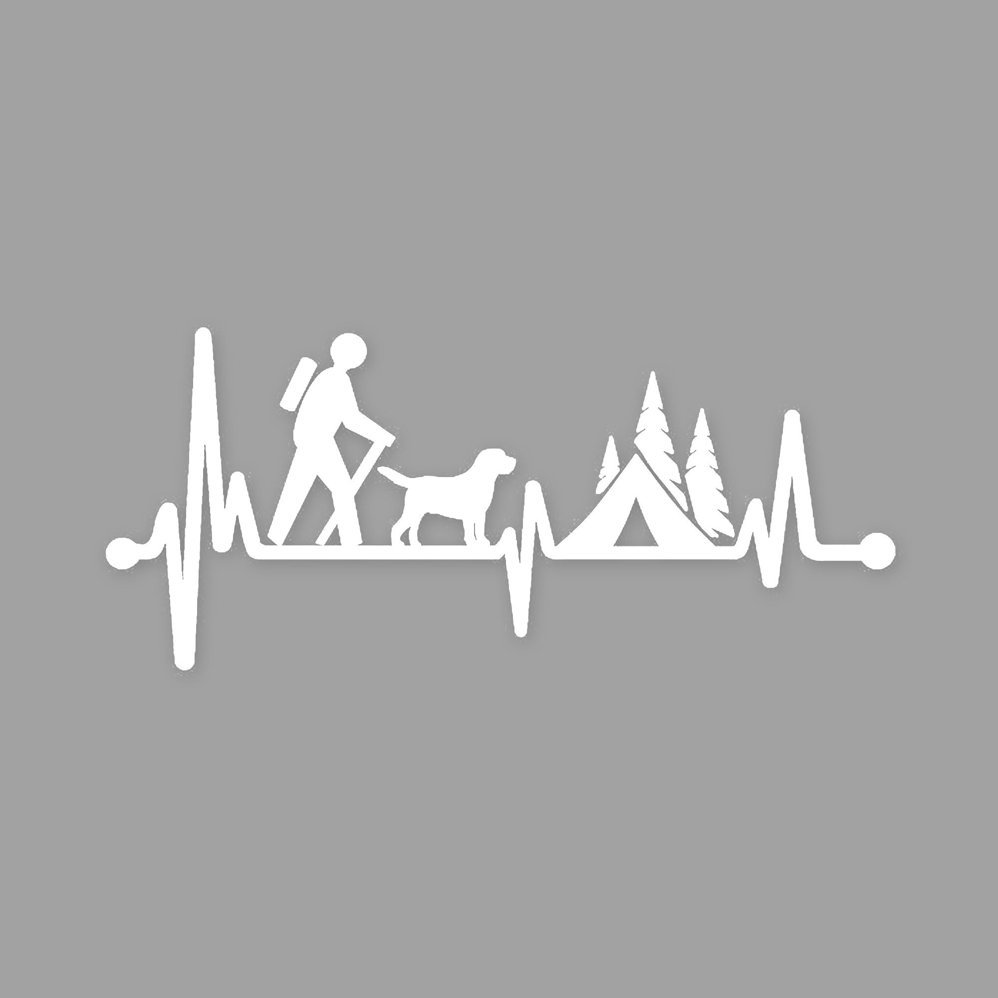 Best Hiking Buddy Hiking Camping Dog Loving Vinyl Decal | Etsy