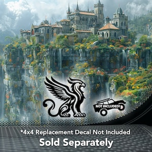 Noble Griffin Decal for 4 X 4 off Road Vehicles - Etsy