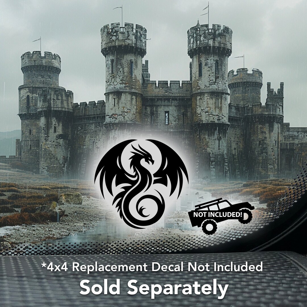 Deadly Dragon Decal for 4 X 4 off Road Vehicles - Etsy