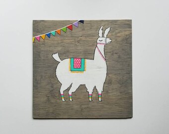Llama decor | Etsy