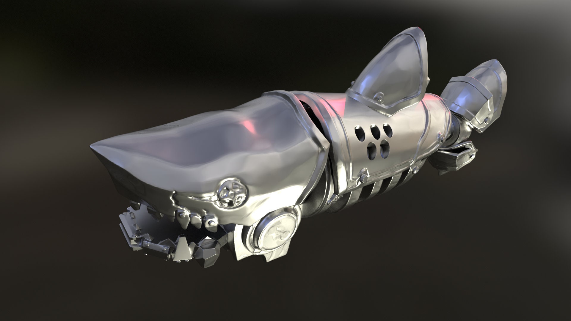 Fishbonez Mini Gun 3d Model Fan Art From Arcane - Etsy Australia