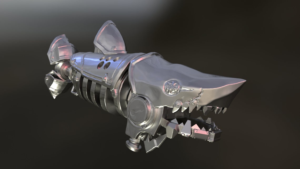 Fishbonez Mini Gun 3d Model Fan Art From Arcane - Etsy