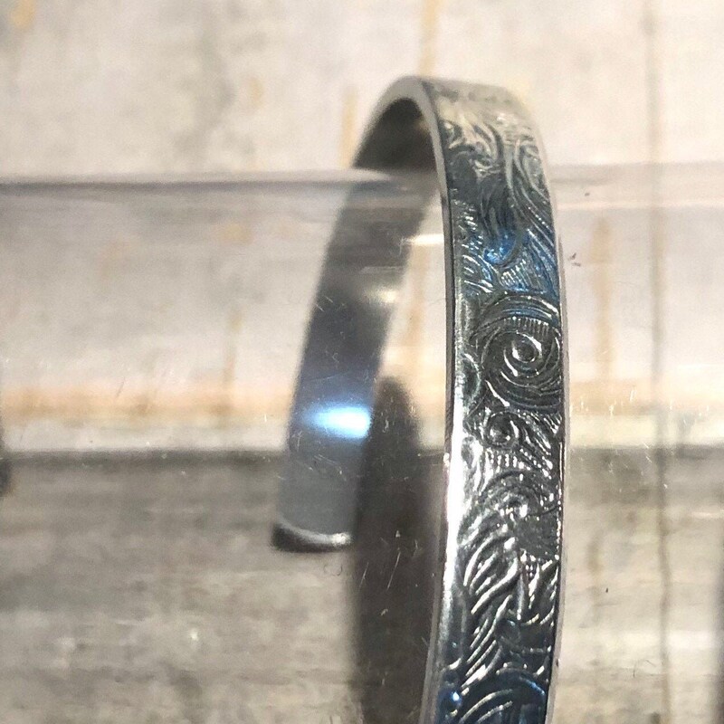 Embossed Bracelet - Etsy