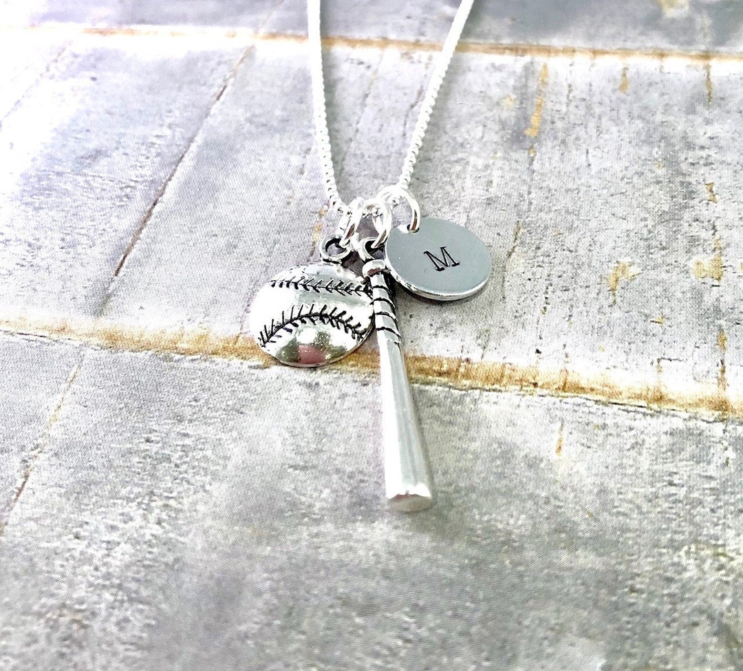 Collar de béisbol, collar de bate de béisbol, encanto de bate de ...