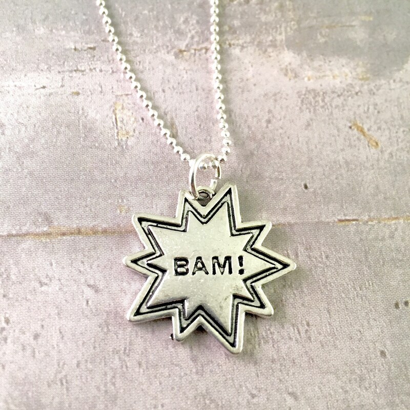 Superhero Necklace - Etsy