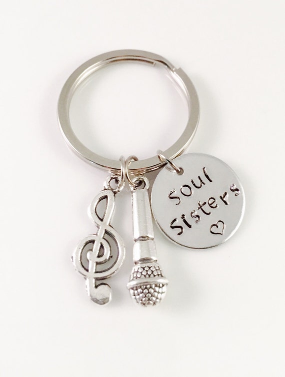 Music Keychain Soul Sisters Keychain acapella band voice | Etsy