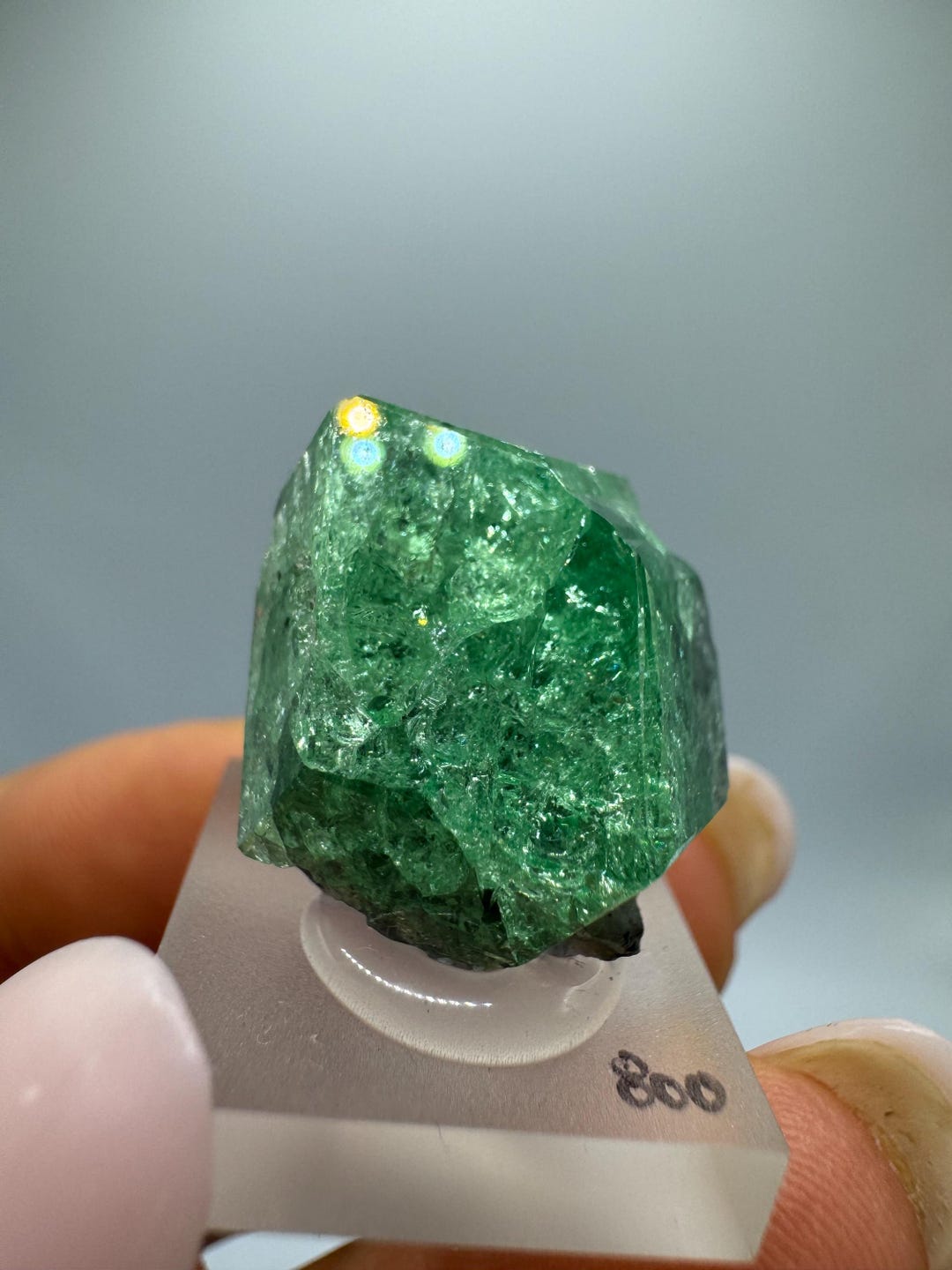 TSAVORIT Grade (7gr) Raw Tsavorite Specimen Crystal With Tanzanite ...