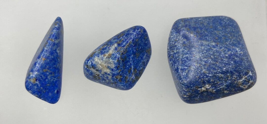 Lot Lapis Tumbled Stones / Lapis Lazuli Tumbled 53gr. - Etsy