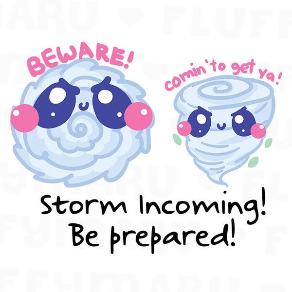 Storm and Tornado Warning Stickers - Etsy