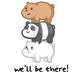 We Bare Bears Bear Stack || Planner Stickers, Cute Stickers for Erin ...