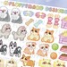 Work Shift Planner Stickers, Cute Stickers for Erin Condren ECLP ...