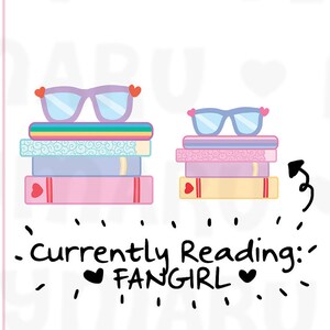 Book Club || Planner Stickers, Cute Stickers for Erin Condren (ECLP ...