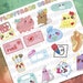 Daily Sticker Samplers Planner Stickers Cute Stickers for - Etsy
