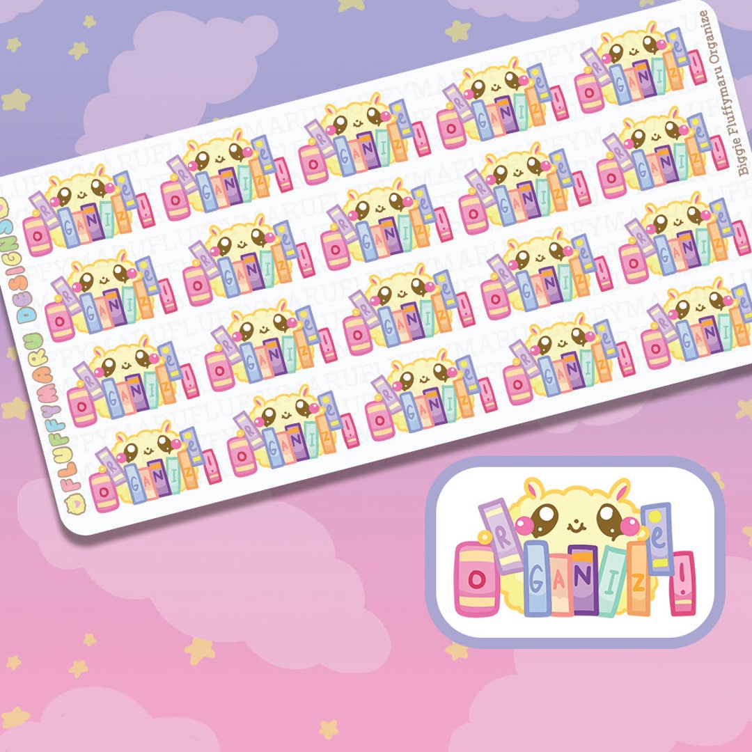 Biggie Sammie Organize Box Set || Planner Stickers, Cute Stickers for ...