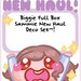 Biggie Half Box New Haul Sammie Deco Set Planner Stickers - Etsy