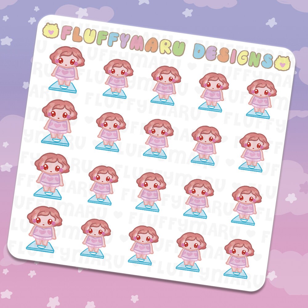 Weigh in Time Sammie Planner Stickers Cute Stickers for | Etsy