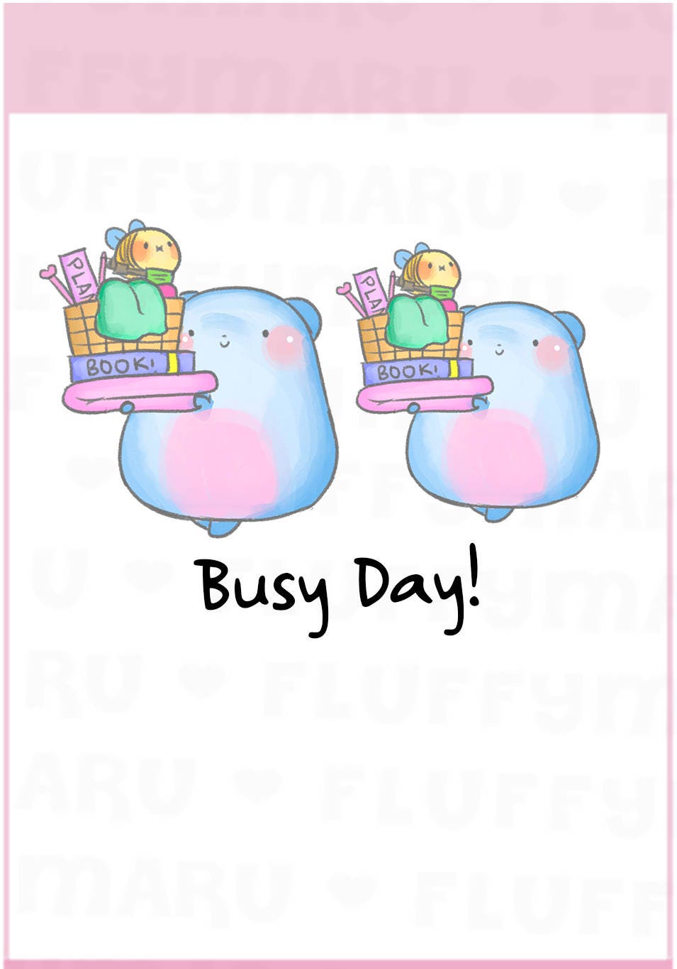 Busy Day Sprinkles Planner Stickers Cute Stickers for Erin | Etsy