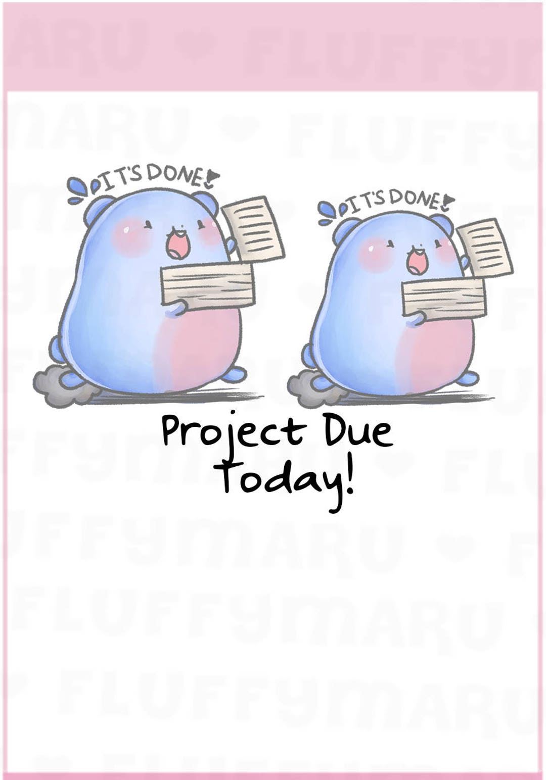 Deadline Sprinkles Planner Stickers, Cute Stickers for Erin Condren ...