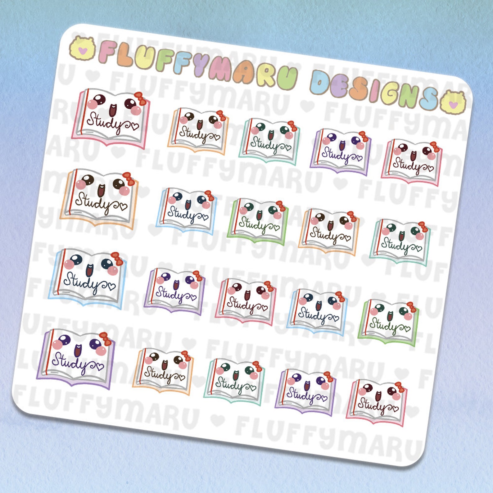 Studying / Test Reminder Planner Stickers Cute Stickers | Etsy