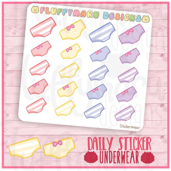 Papercraft Craft Supplies & Tools Erin Condren Laundry Underwear ...