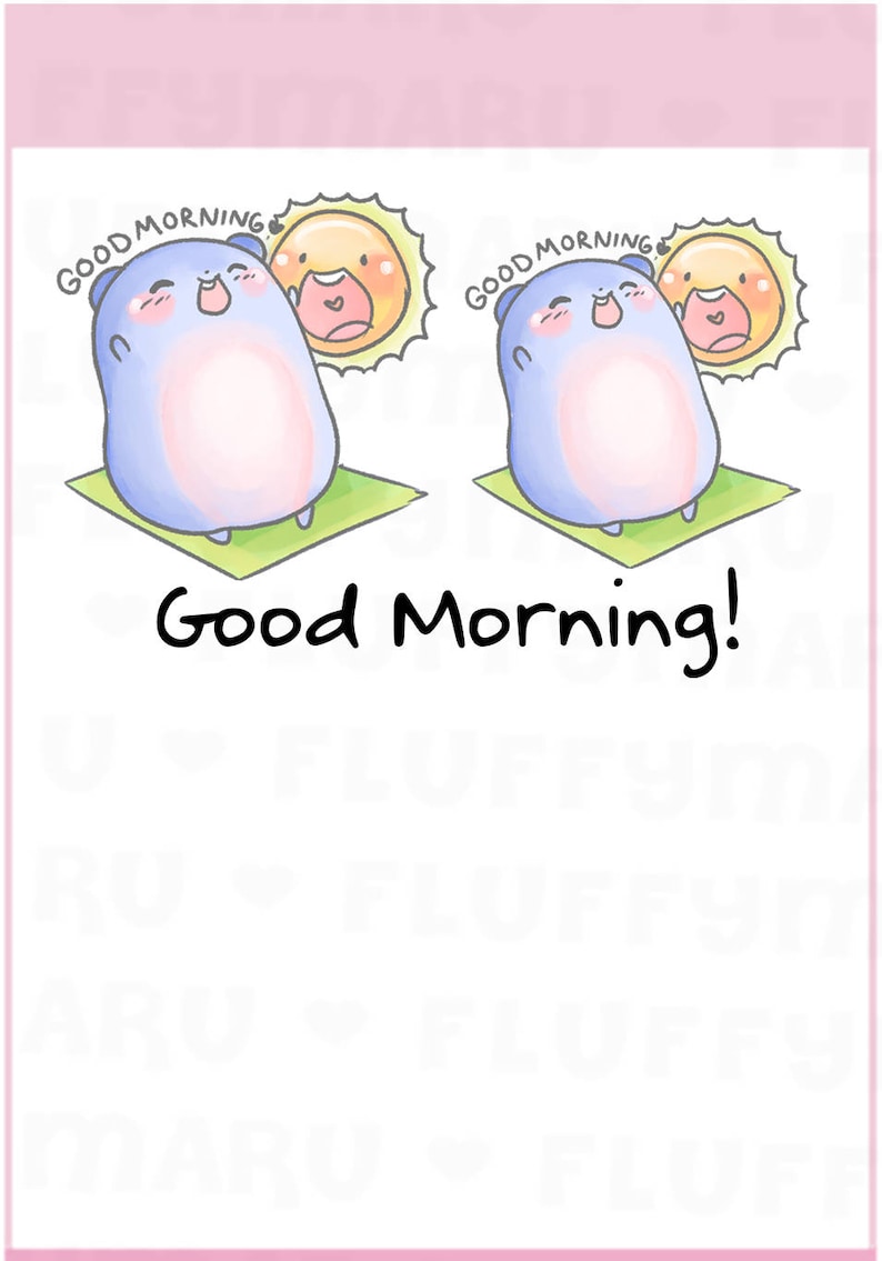 Good Morning Sprinkles Planner Stickers Cute Stickers for | Etsy