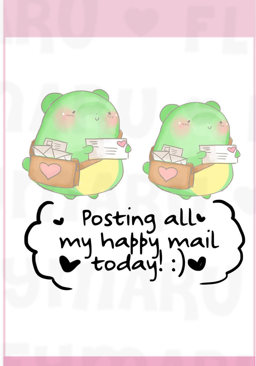 Happy Mail Sprinkles Planner Stickers, Cute Stickers for Erin Condren ...