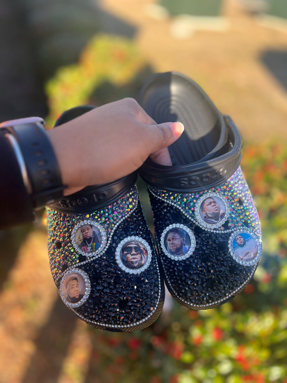 Rod Wave Custom Bling Crocs, Custom Crocs, Bling Crocs, Rod Wave - Etsy