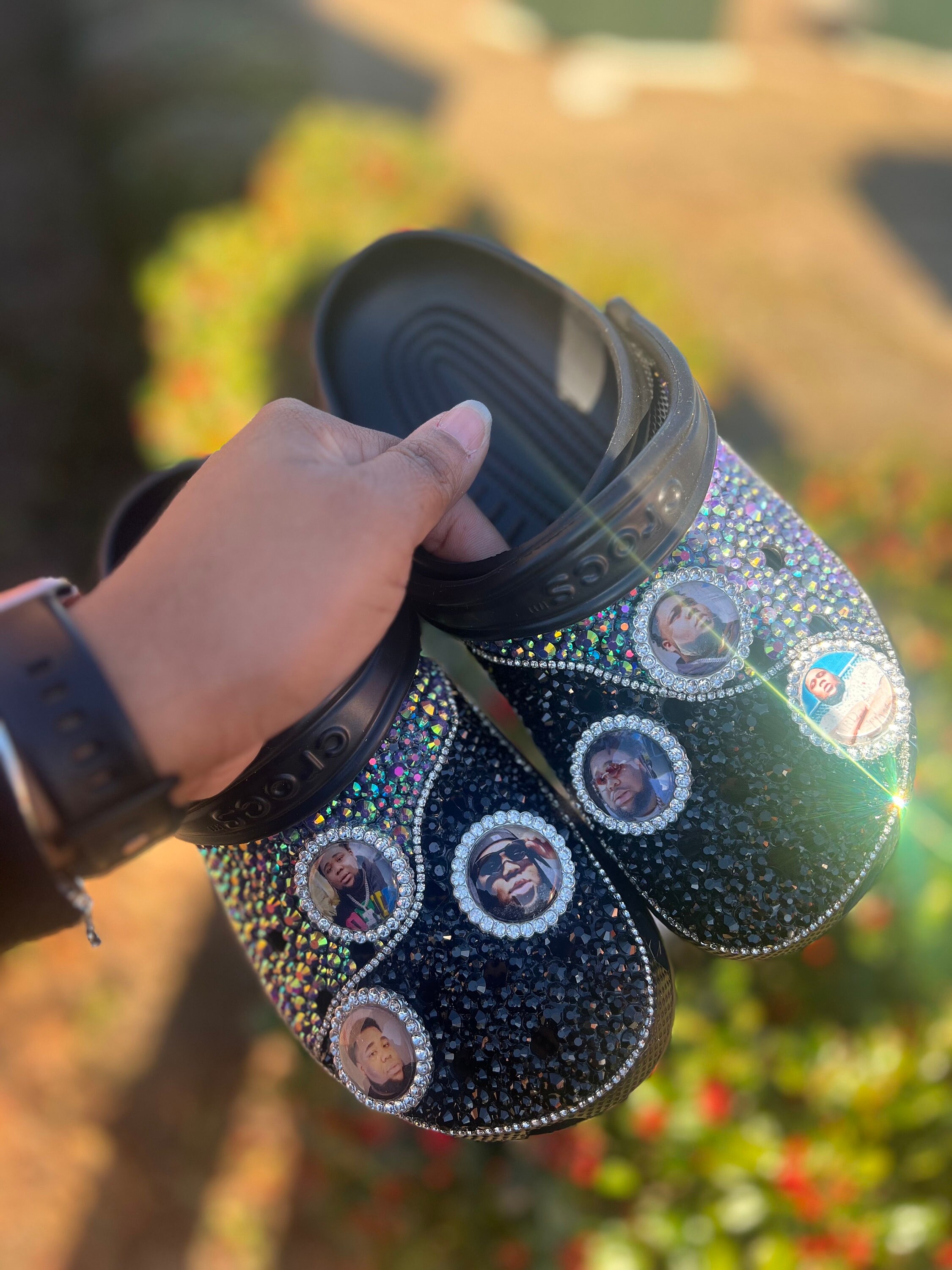 Rod Wave Custom Bling Crocs, Custom Crocs, Bling Crocs, Rod Wave - Etsy