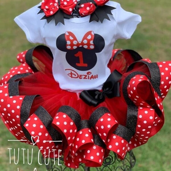 Minnie Mouse Tutu - Etsy