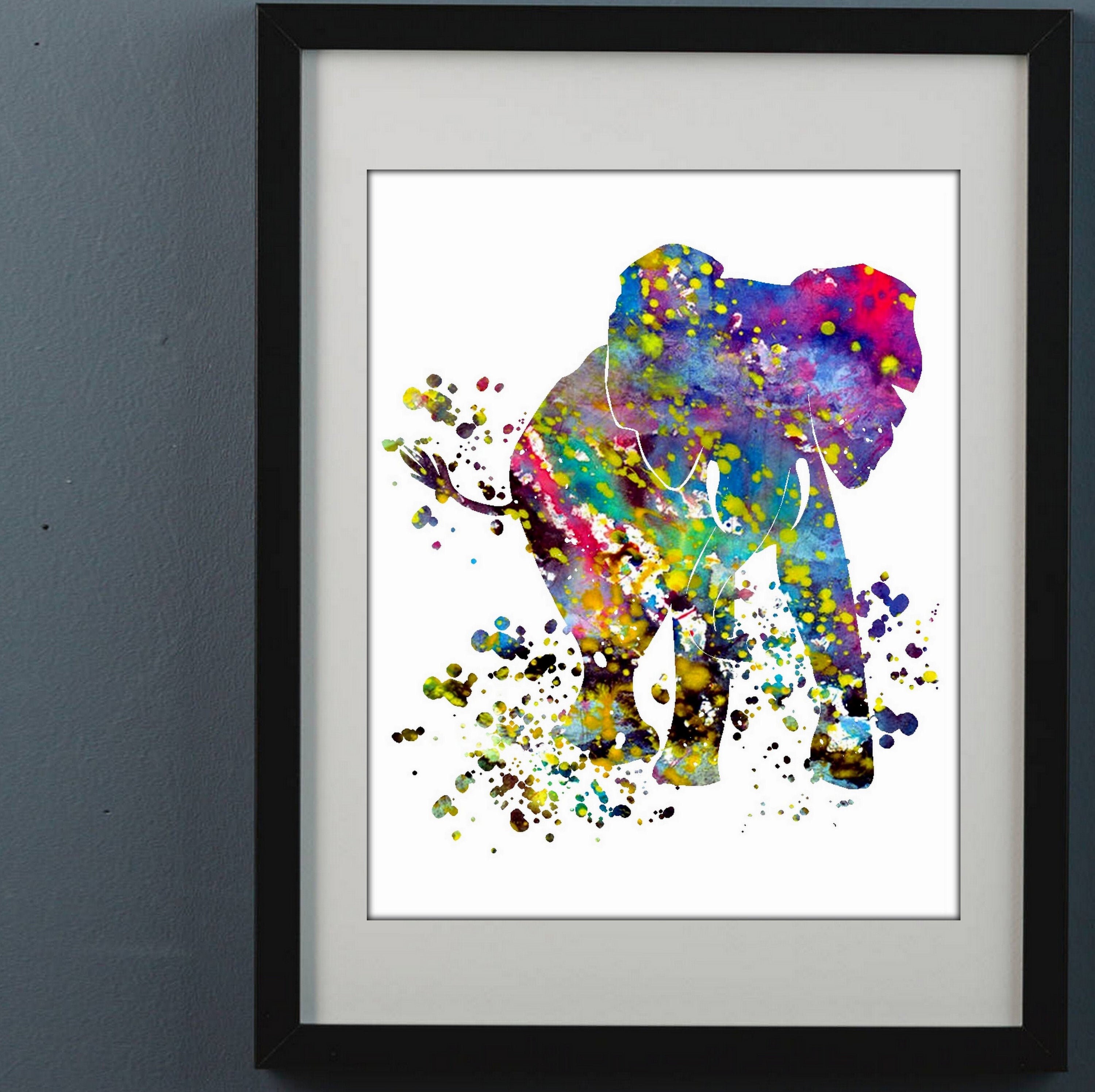 Digital Download Elephant Art Print Elephant Decor Elephant - Etsy ...